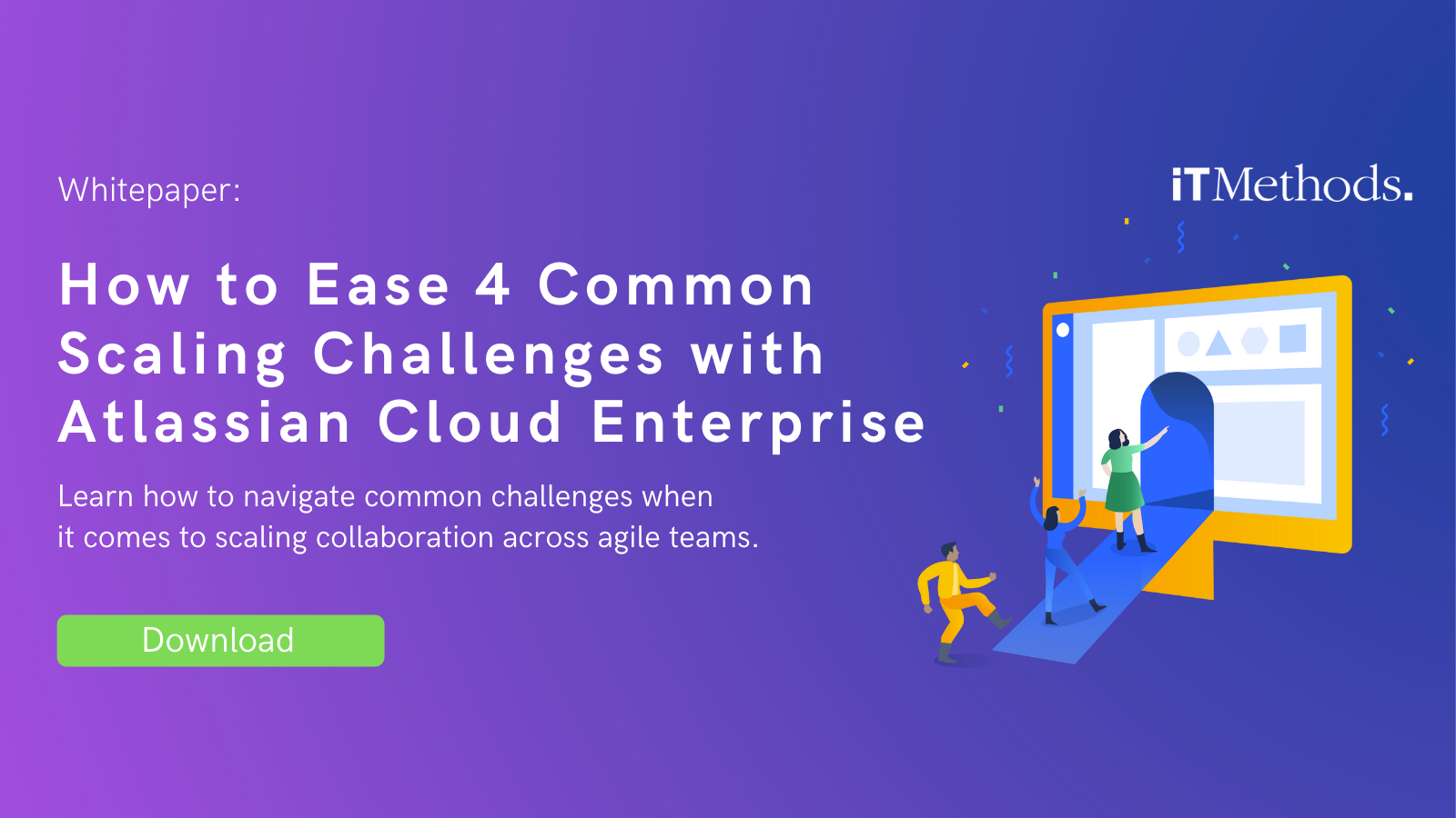 Ease four common scaling challenges with Atlassian Cloud Enterprise